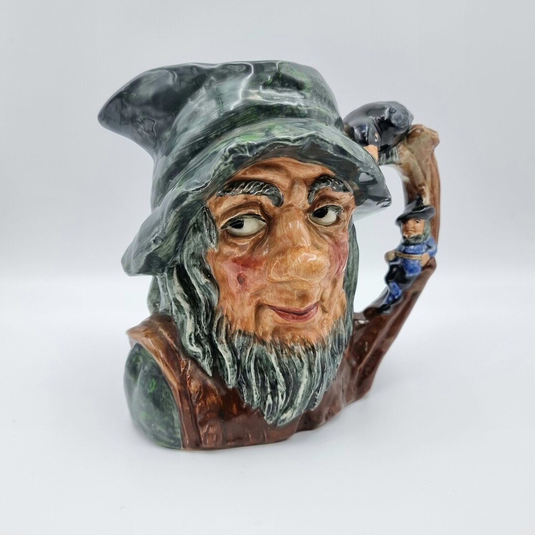 Royal Doulton Toby Jug Rip Van Winkel Vintage 1954 D6438 , Antique Gift ...