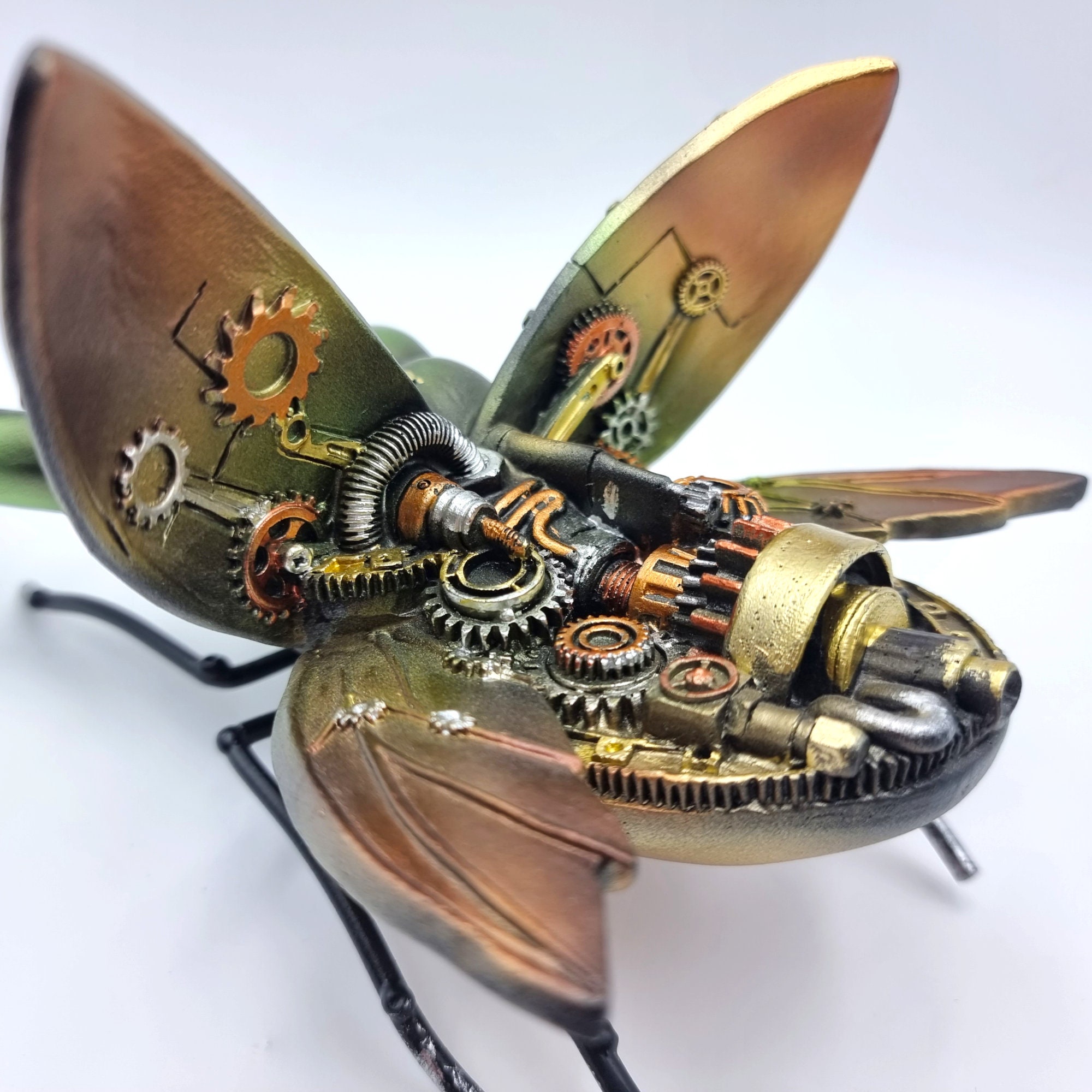 Vintage Mechanical Style Beetle Model, Animal Art, Vintage Toy Gifts - Etsy
