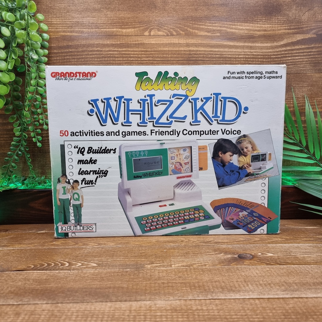 Grandstand Whizzkid Retro Computer, 1980s Nostalgic Toys - Etsy