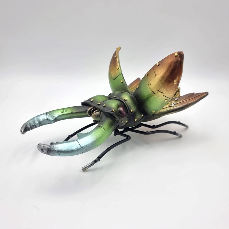 Vintage Mechanical Style Beetle Model, Animal Art, Vintage Toy Gifts - Etsy