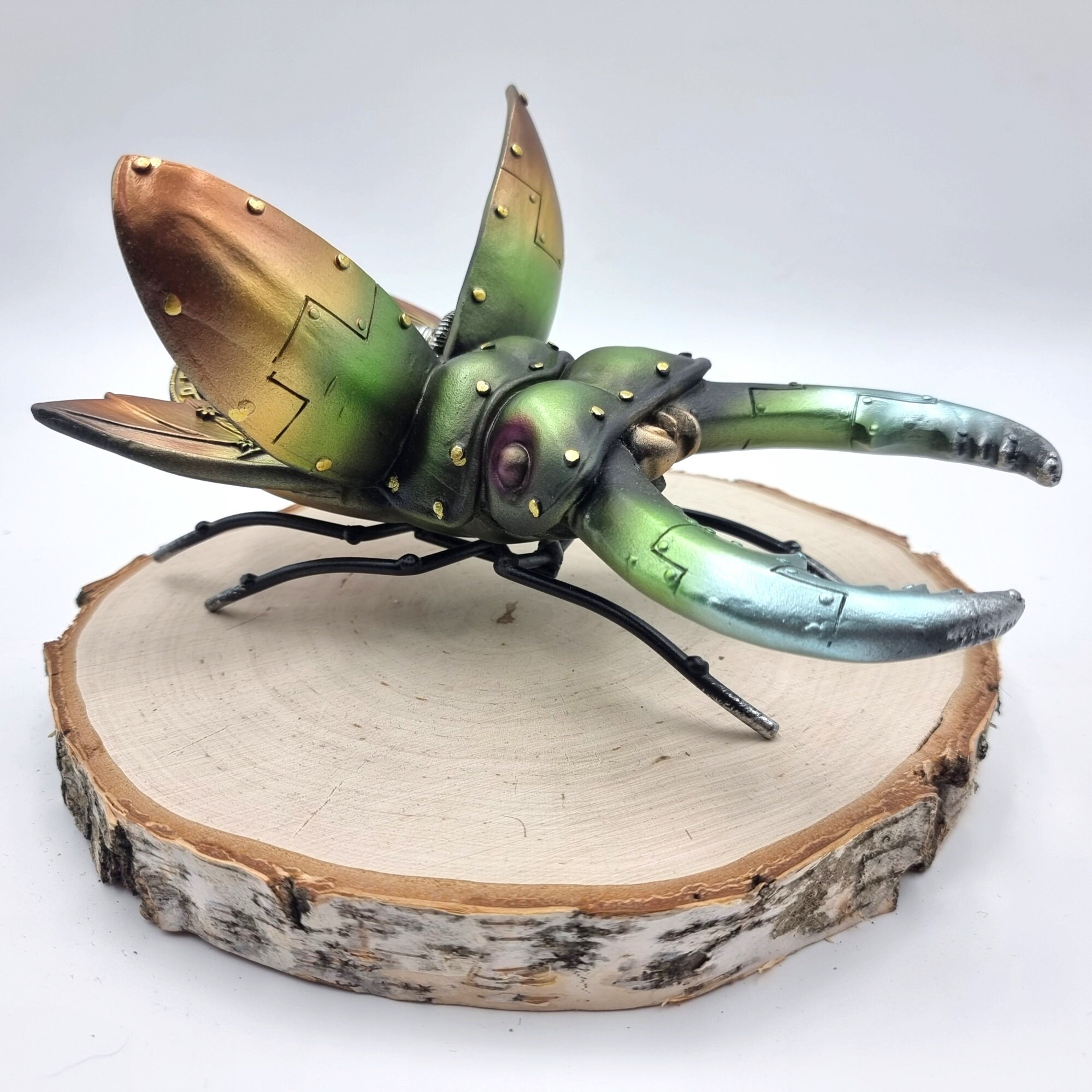 Vintage Mechanical Style Beetle Model, Animal Art, Vintage Toy Gifts - Etsy