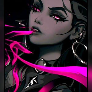 10 Photos of Reyna From Valorant 2x3in With Mini Album - Etsy