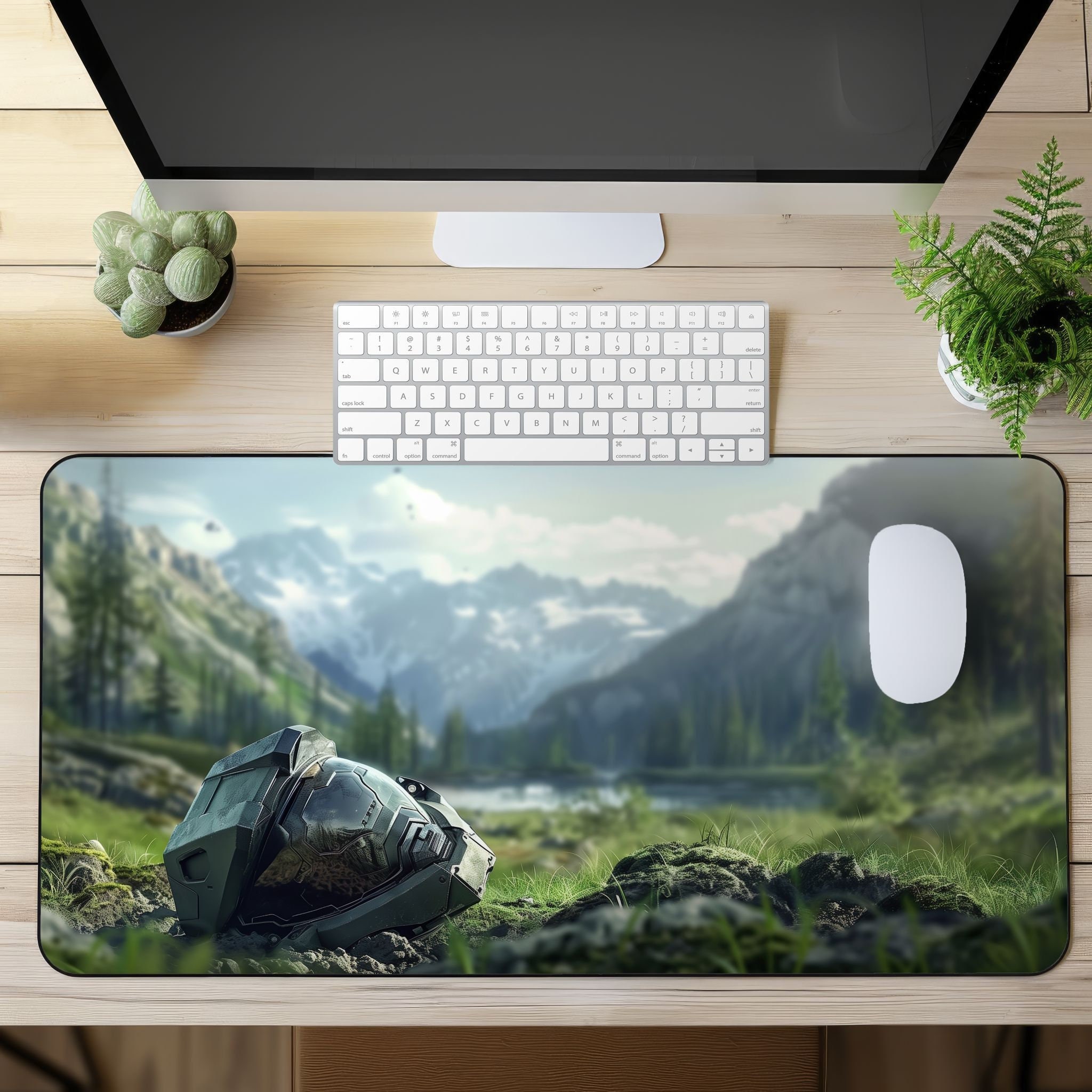 Fallen Hero's Rest - the Mousepad | Large Gaming Anime Mouse Pad With ...