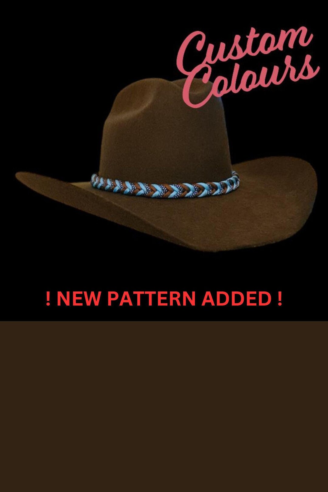 Hat Band, Custom Braided, Quality US Paracord 550 - Etsy