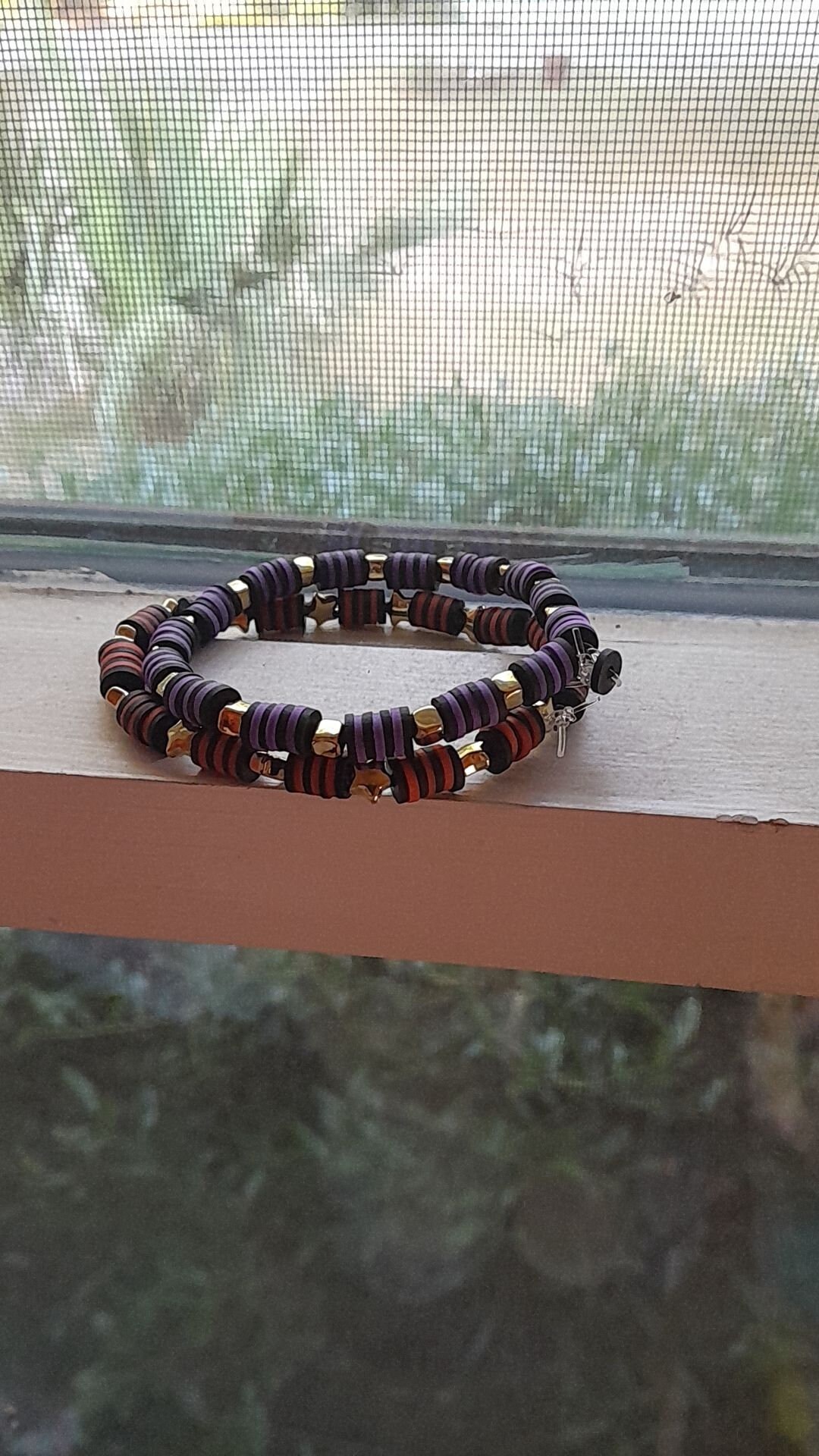 Purple and Red Scene Bracelets - Etsy