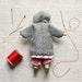 Tiny Doll Coat : a Sewing Pattern - Etsy