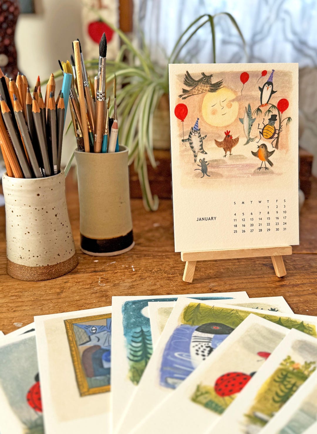 Art Calendar - Ann Wood - 2026 - Etsy Australia