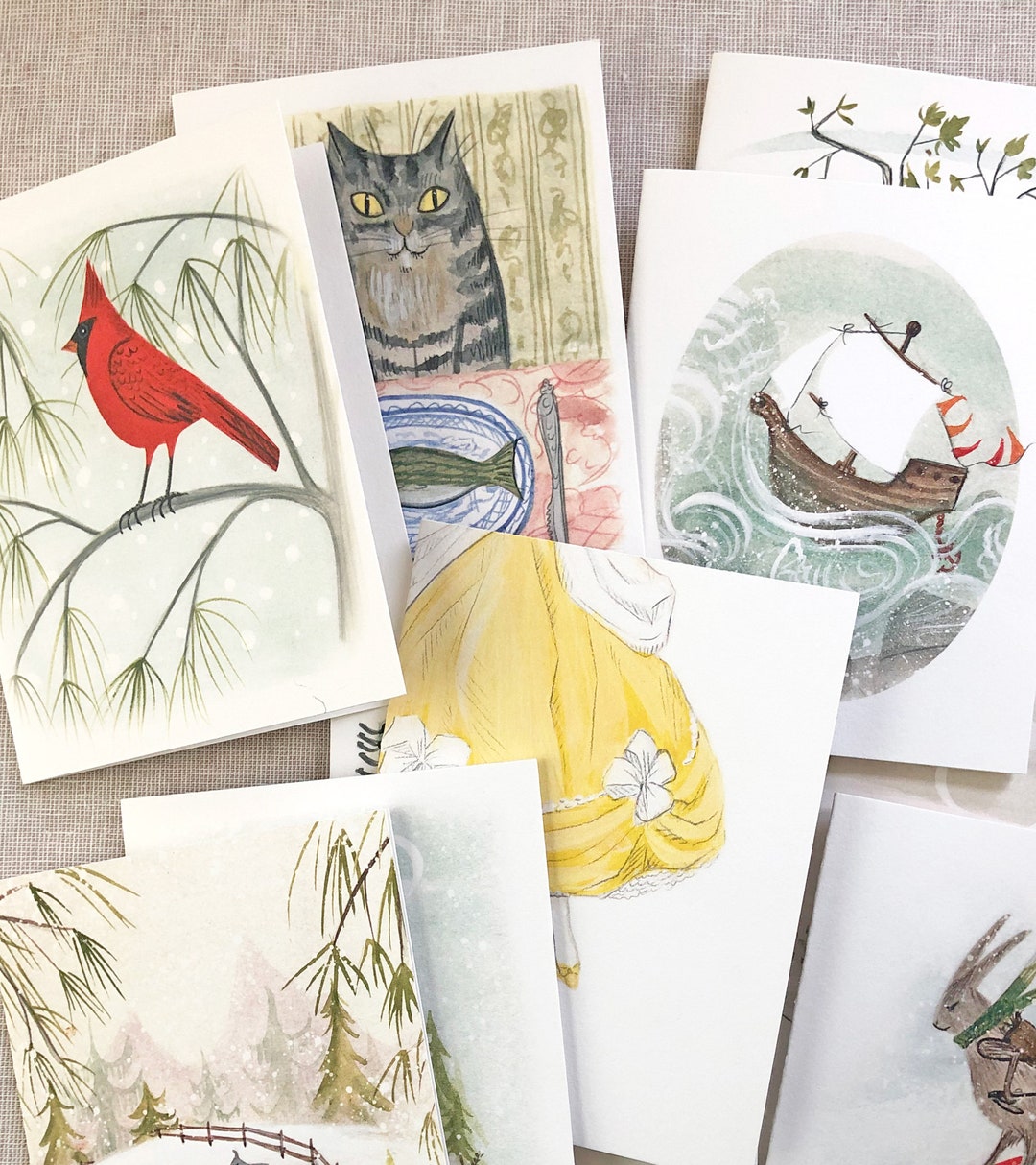 Mix and Match Notecard Set - Etsy