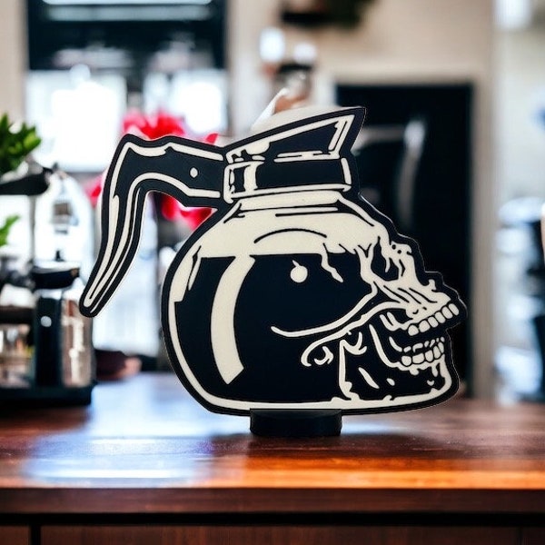 Gothic Skull Coffee Maker - Etsy