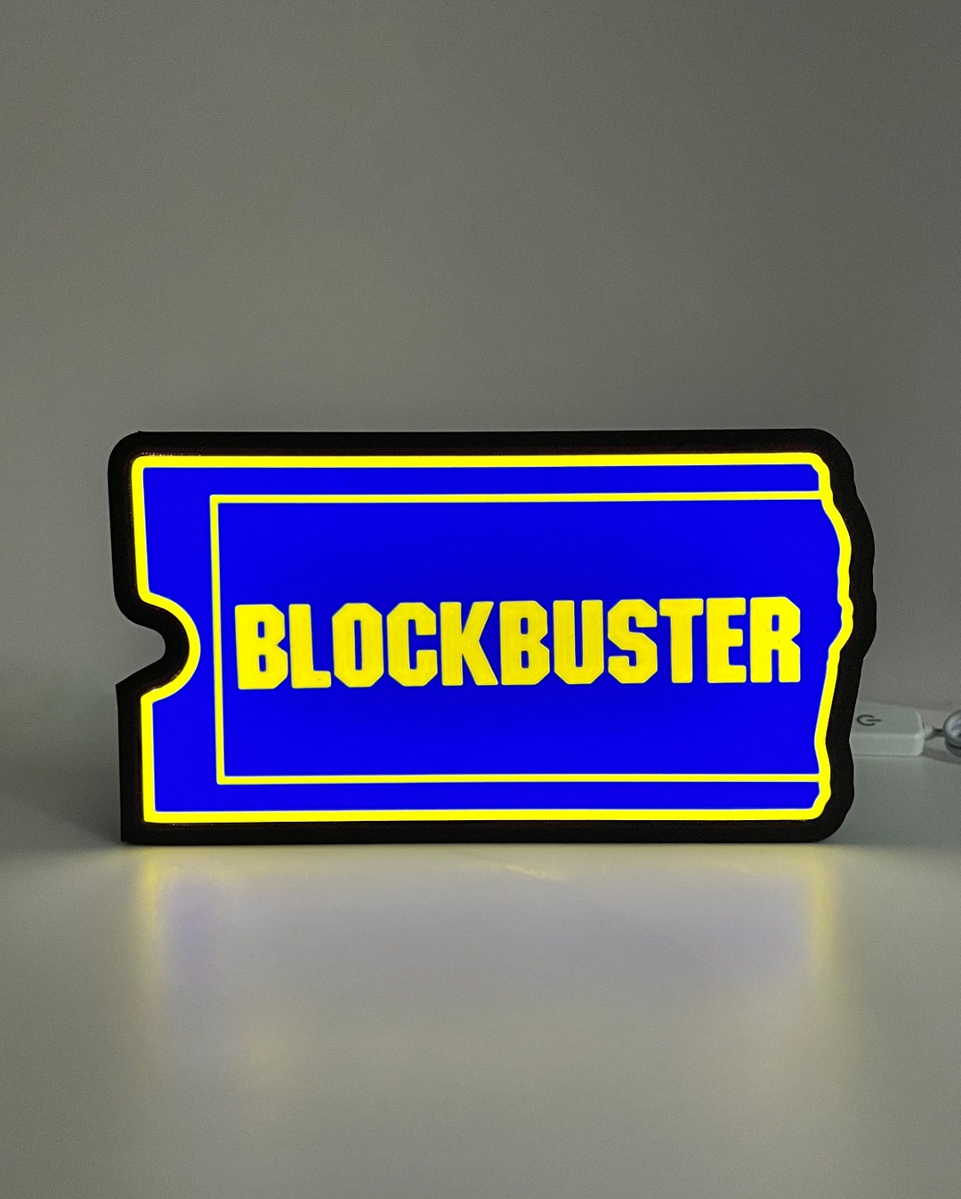 Blockbuster Light Box Retro Sign - Etsy