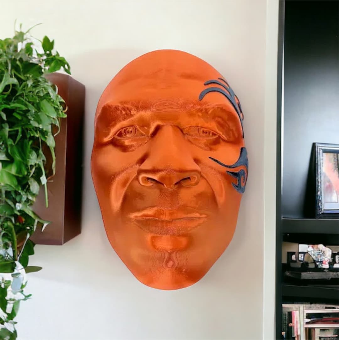 Mike Tyson Wall Decor 3D Wall Hanger - Etsy