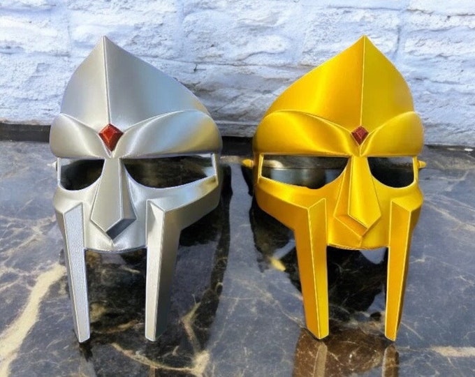 MF DOOM Mask With Straps - Etsy