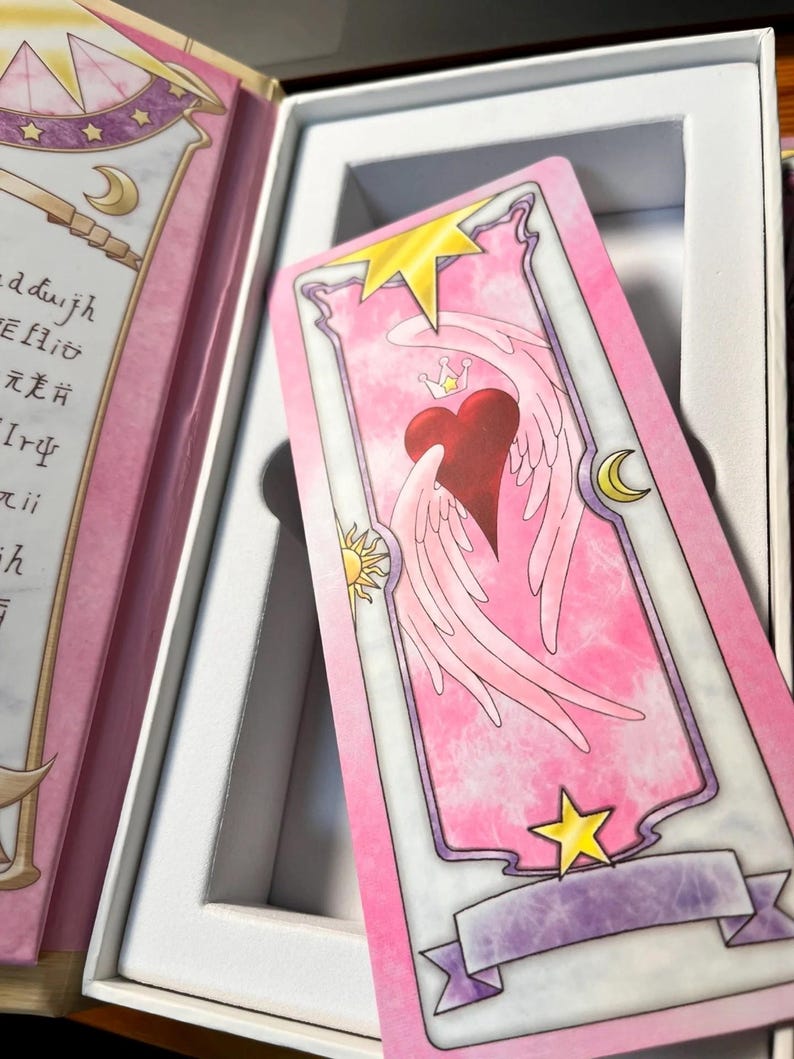 Cardcaptor Sakura - Sakura Card + Book SET - Latest Design Sakura Card ...
