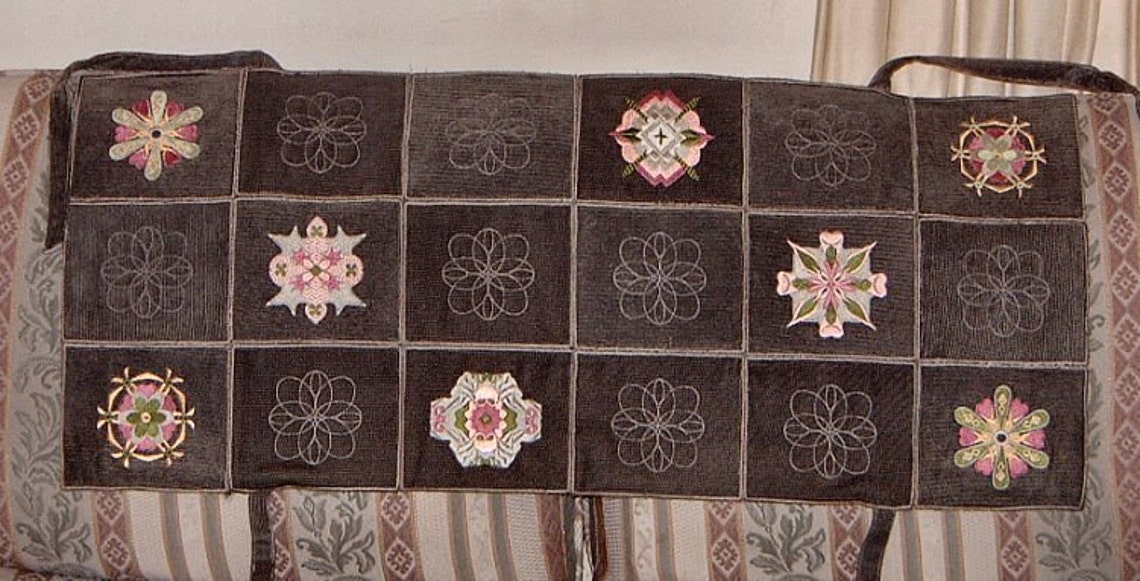 Medallion Style Machine Embroidery Designs for Quilt Blocks 4 X 4 Hoop ...
