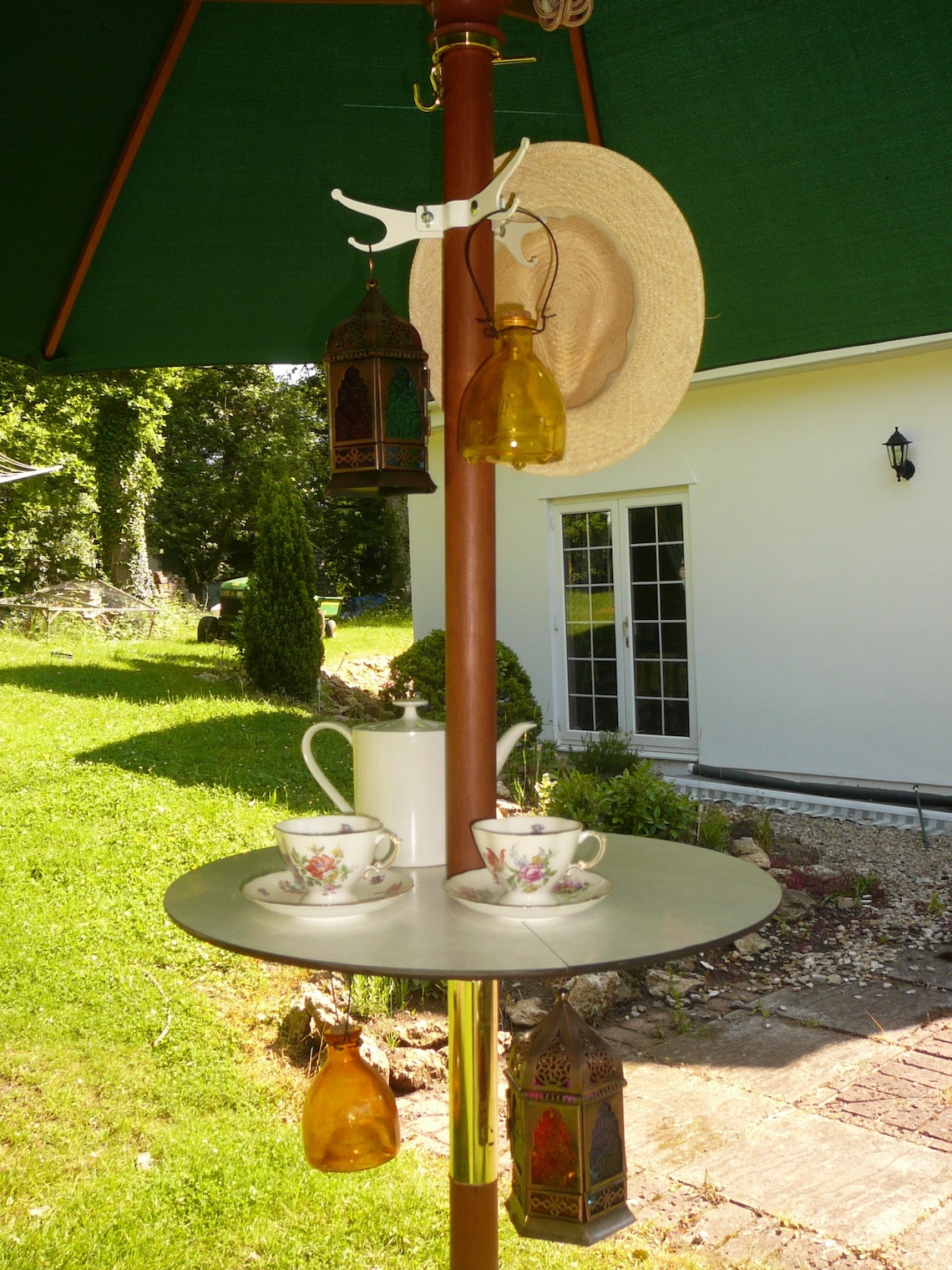 Bell Tent Pole Table - Fully Adjustable (25-50mm Dia. Poles). Glamp ...