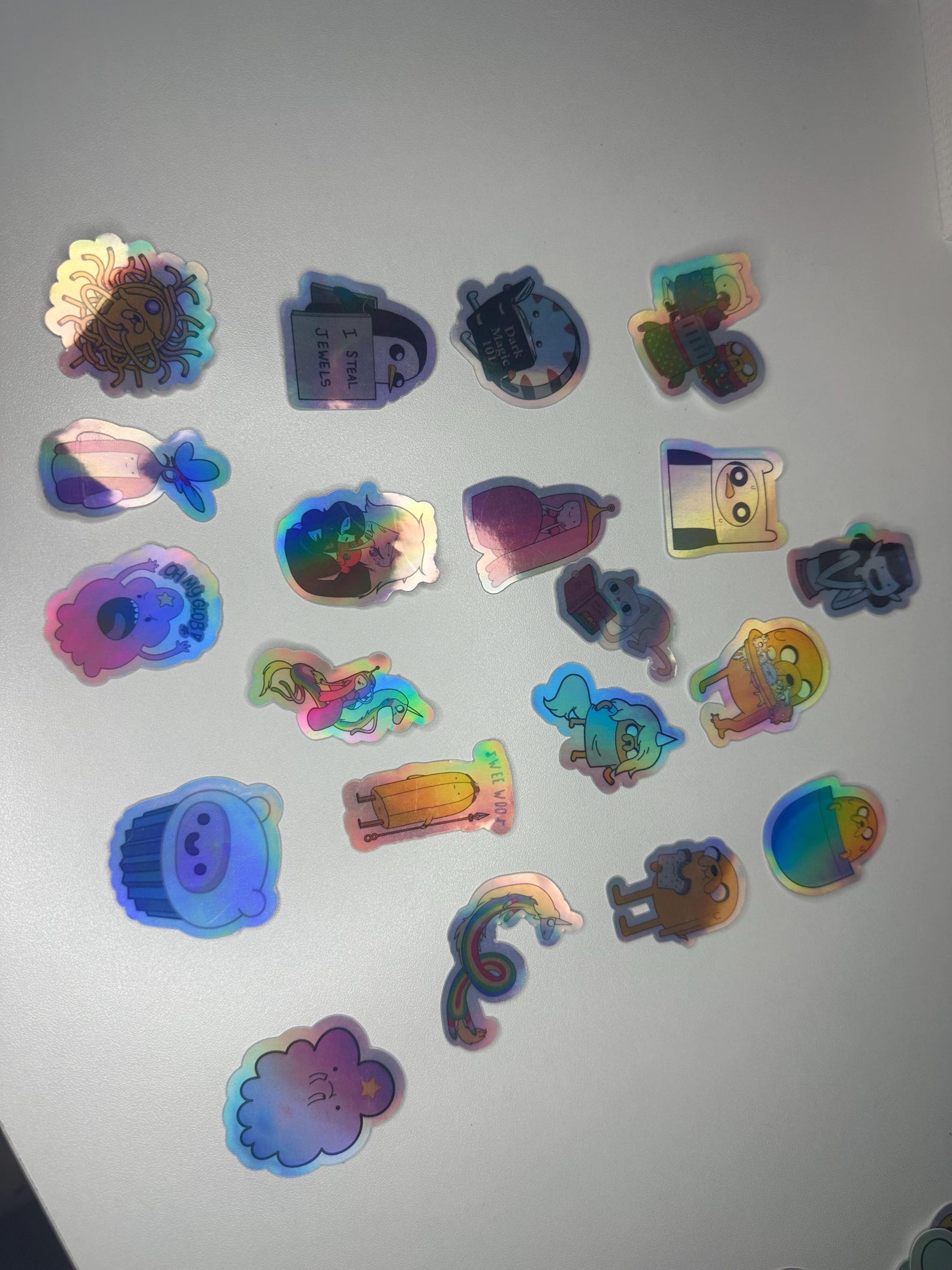 Adventure Time Stickers: Set of 56 Fun and Vibrant Decals for Laptops ...