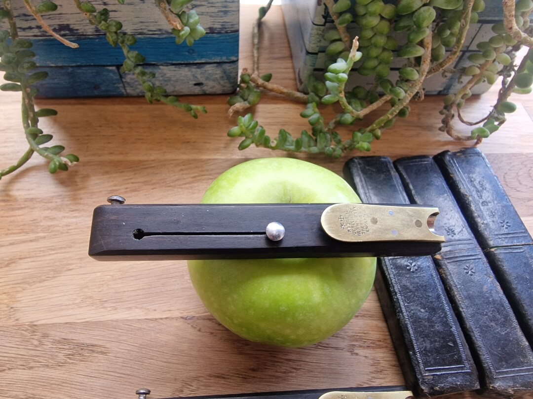 Nice Antique Ebony and Brass 3 Tool Rodgers Quill Cutter - Etsy