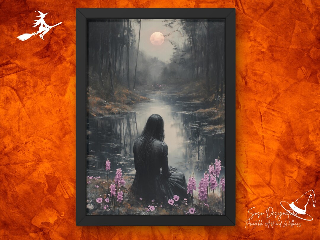 The Oracle of Plants Digital Download Printable Painting Poster ...