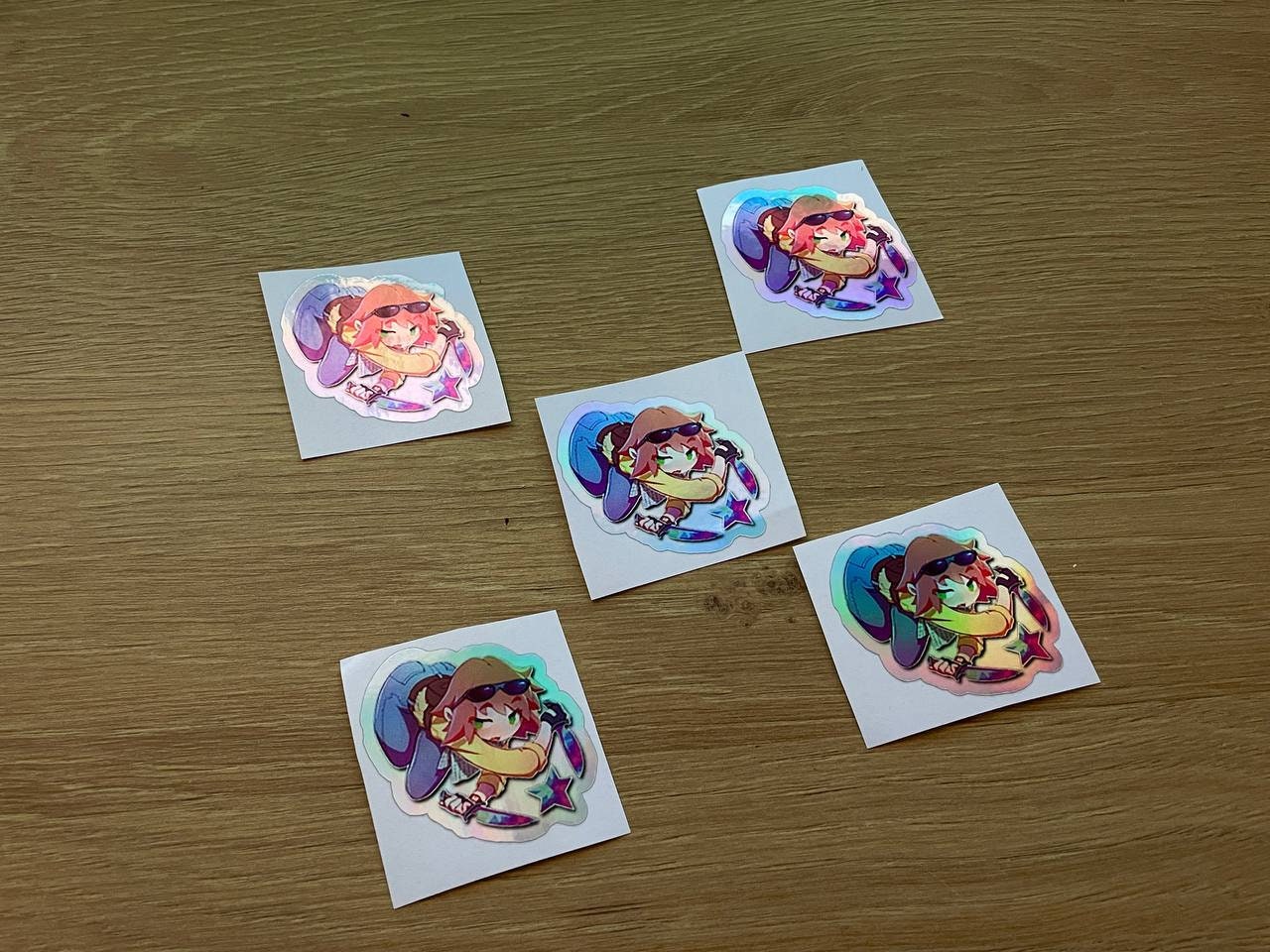 X5 Kawaii T Holo CSGO Stickers in Real Life - Counter Strike 2 - Global ...