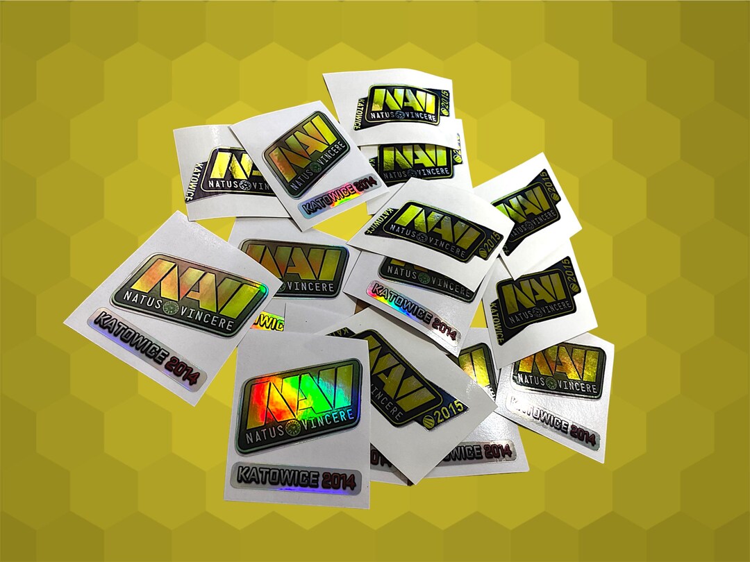 X5 Natus Vincere Katowice 2014 & Katowice 2015 Holo - CSGO Stickers in ...