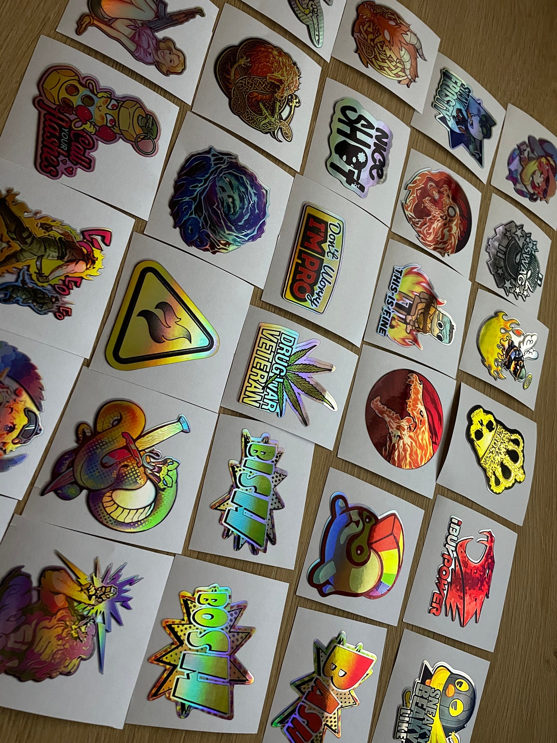 X30 CS GO Stickers in Real Life Big Set Counter Strike 2 - Global ...