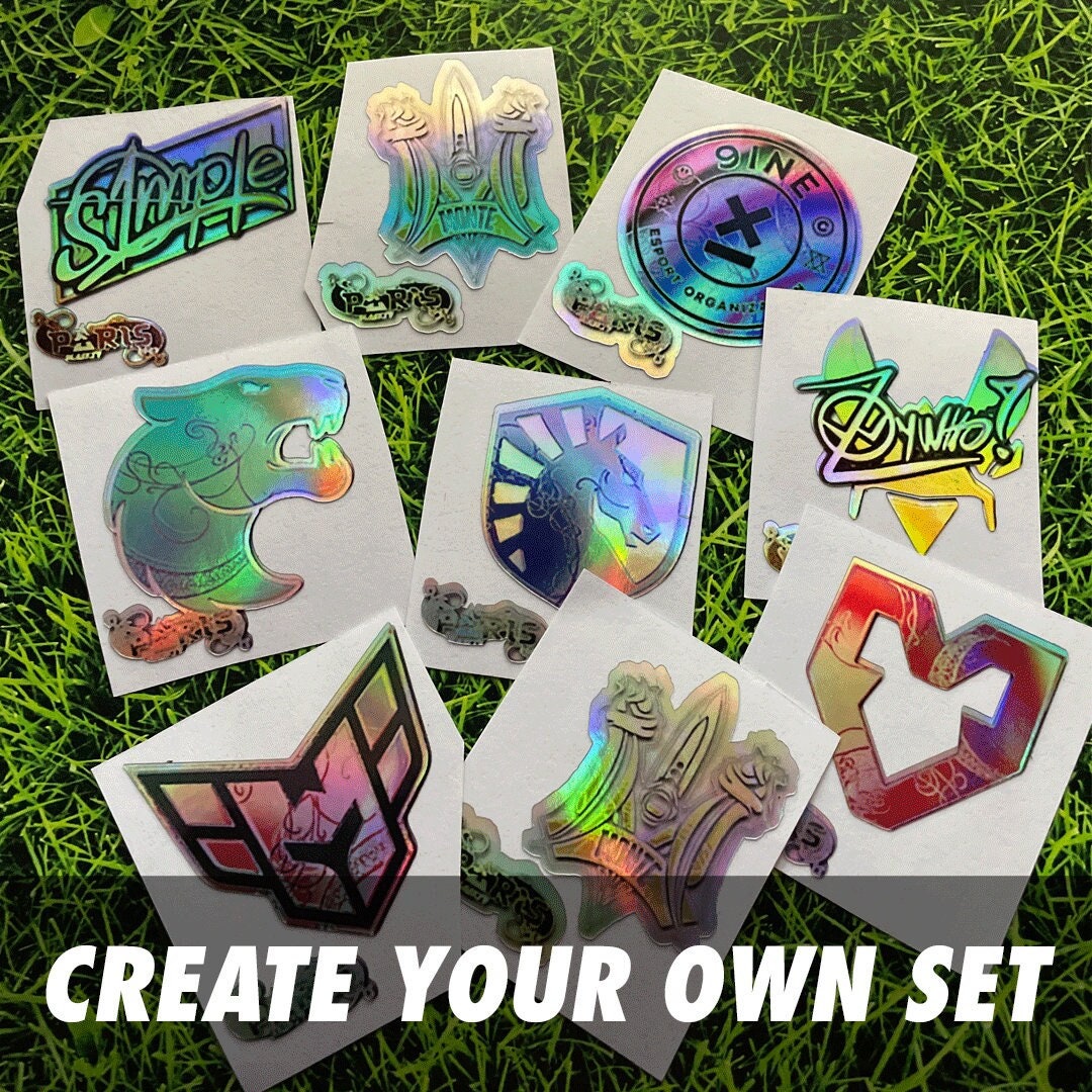 Any Paris 2023 - Stickers From CS GO in Real Life IRL Set - Monte ...