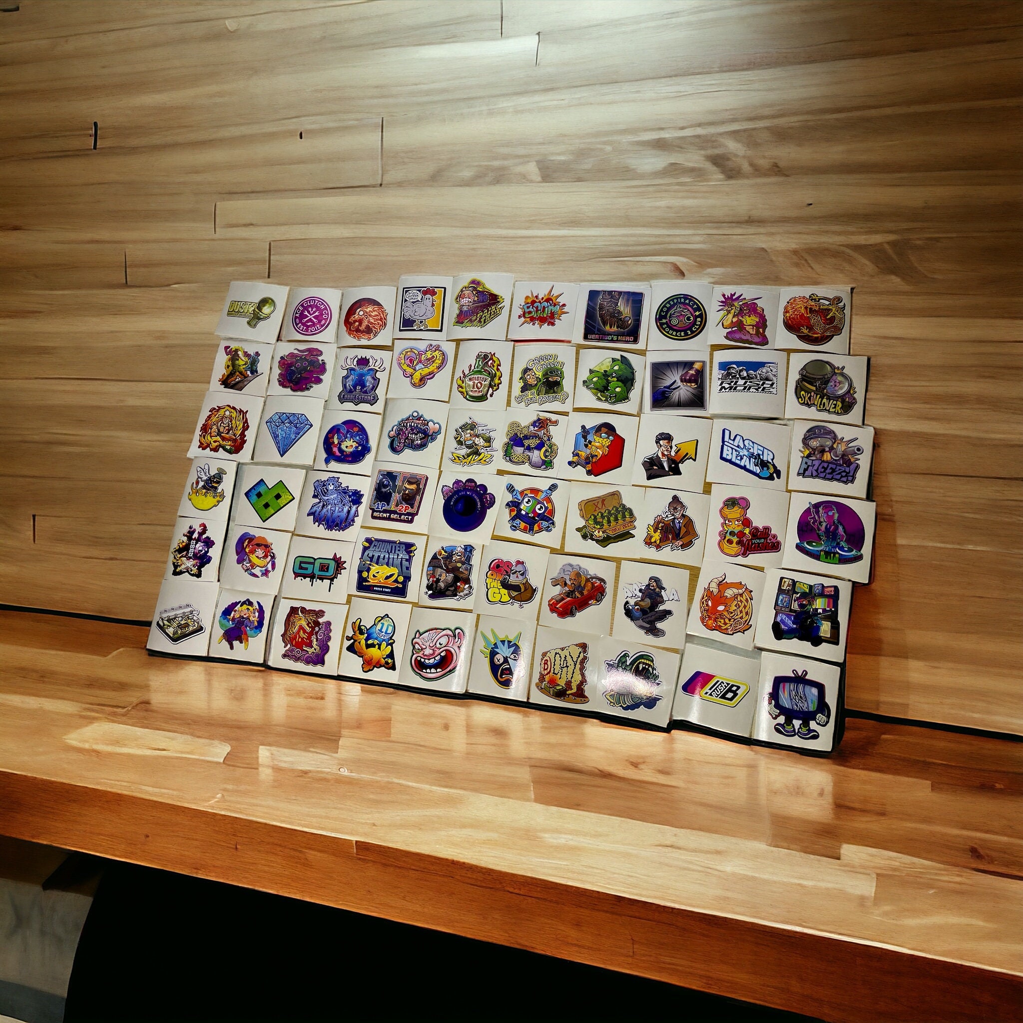Counter Strike Stickers in Real Life Big Set CSGO Global Offensive ...
