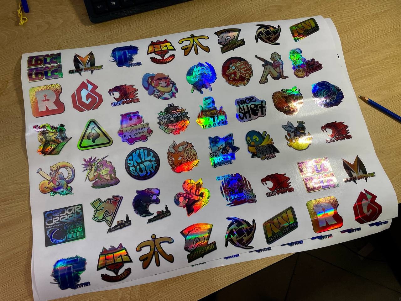 Holo Stickers From CSGO in Real Life - Create Your Counter Strike ...