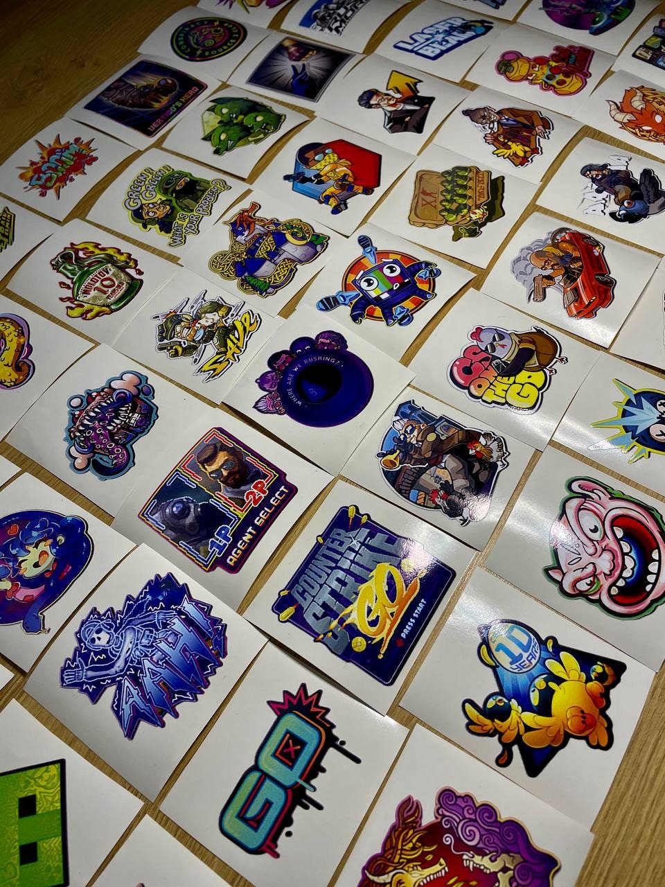 Counter Strike Stickers in Real Life Big Set CSGO Global Offensive ...