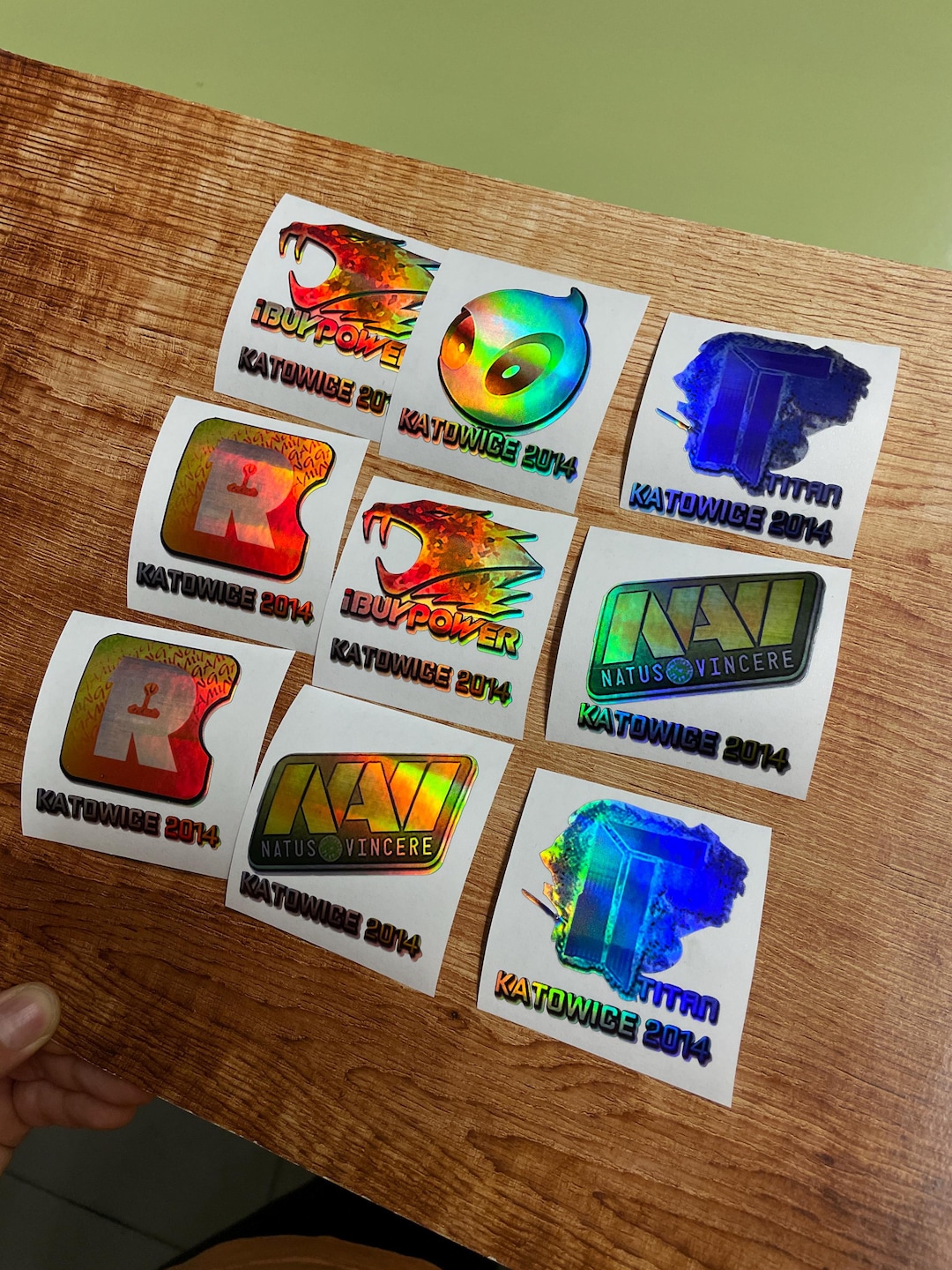 Katowice 2014 Counter Strike Stickers in Real Life! Best Gamers Gift ...
