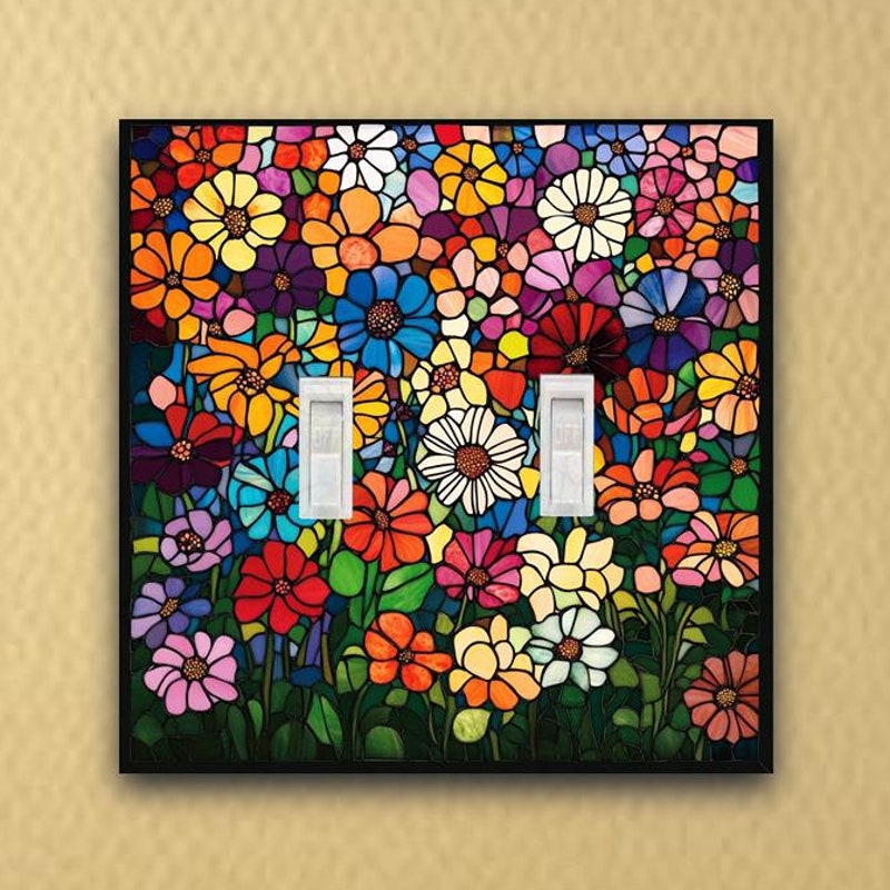 Eclectic Light Switch Plate - Etsy