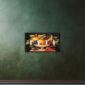 Gilded Fruit Wall Plates. Great Gift Idea or to Just Add a Little ...