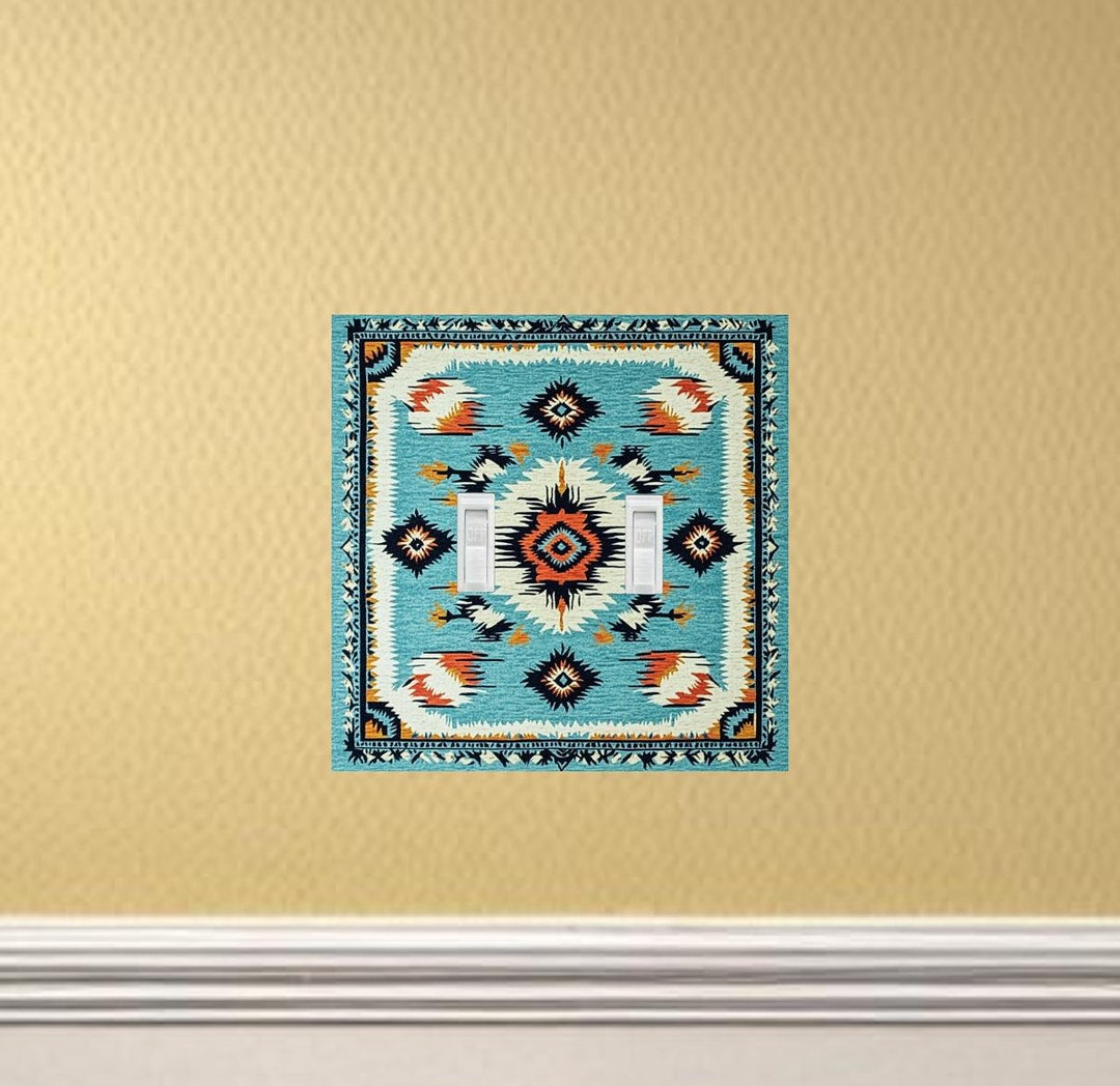 Pueblo Harmony Southwestern Art Design Switch Plate Cover Outlet Cover ...