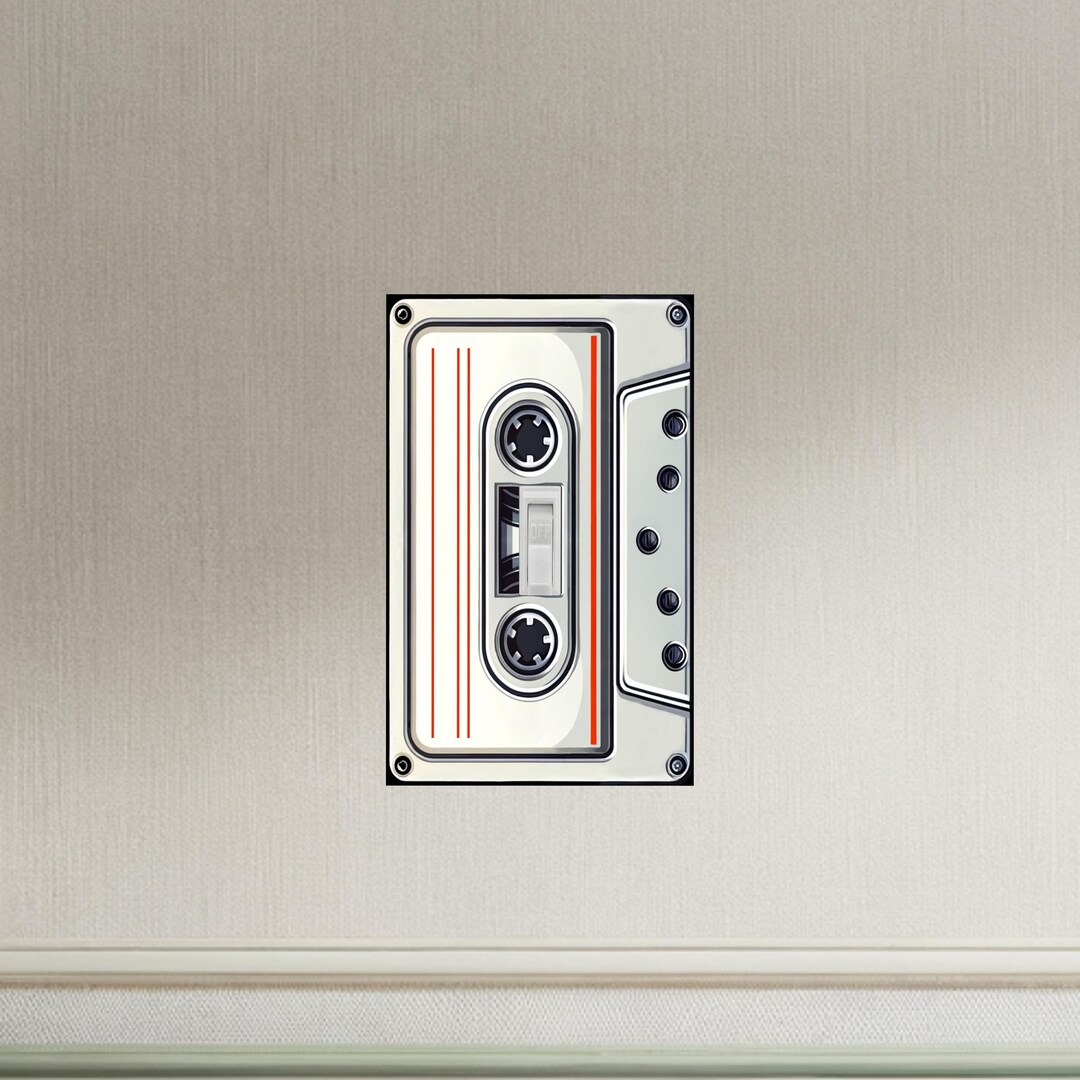 Cassette Vintage Design Wall Switch Plate Outlet Cover Rocker Plate ...