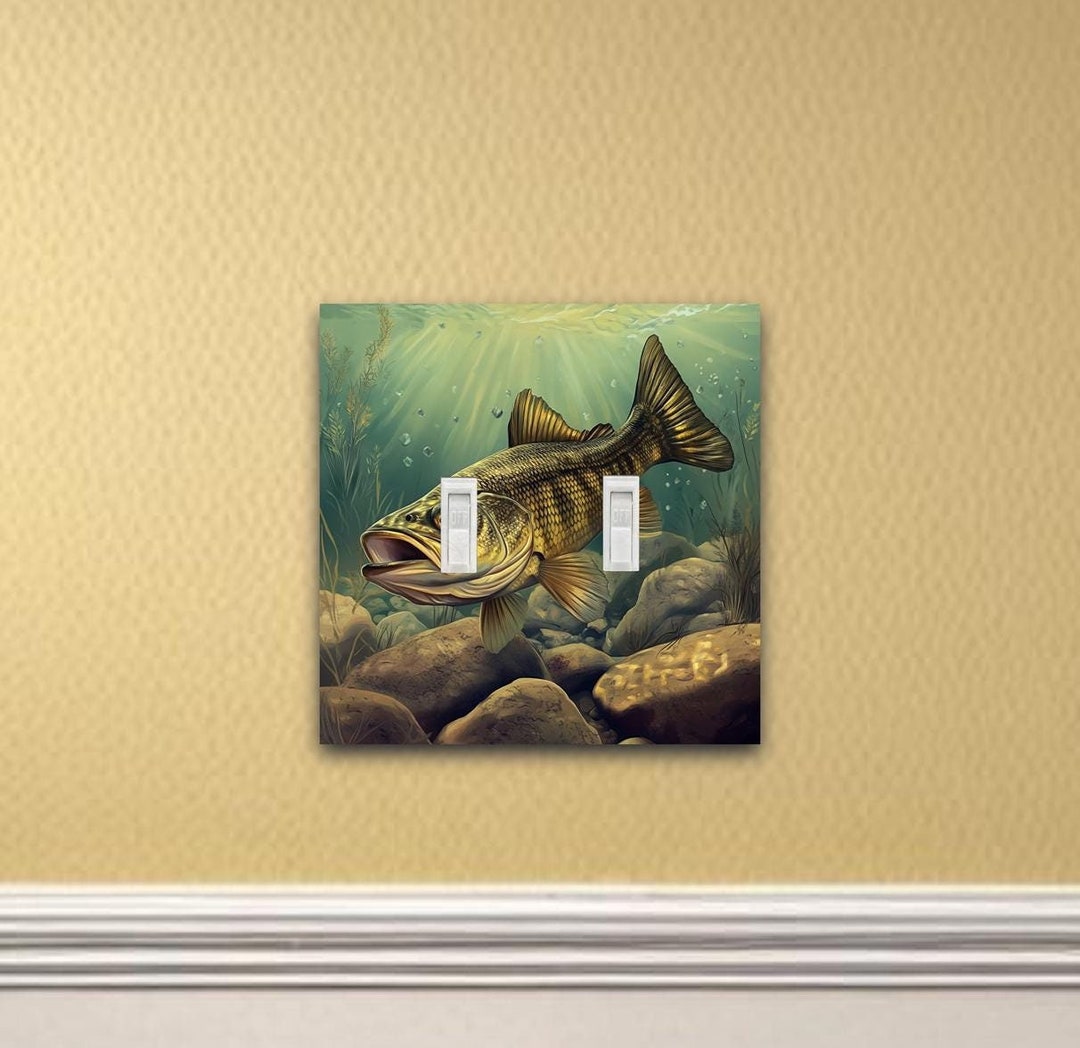 Walleye Wall Plates. Light Switch Plate Outlet Cover Switch Cover Home ...