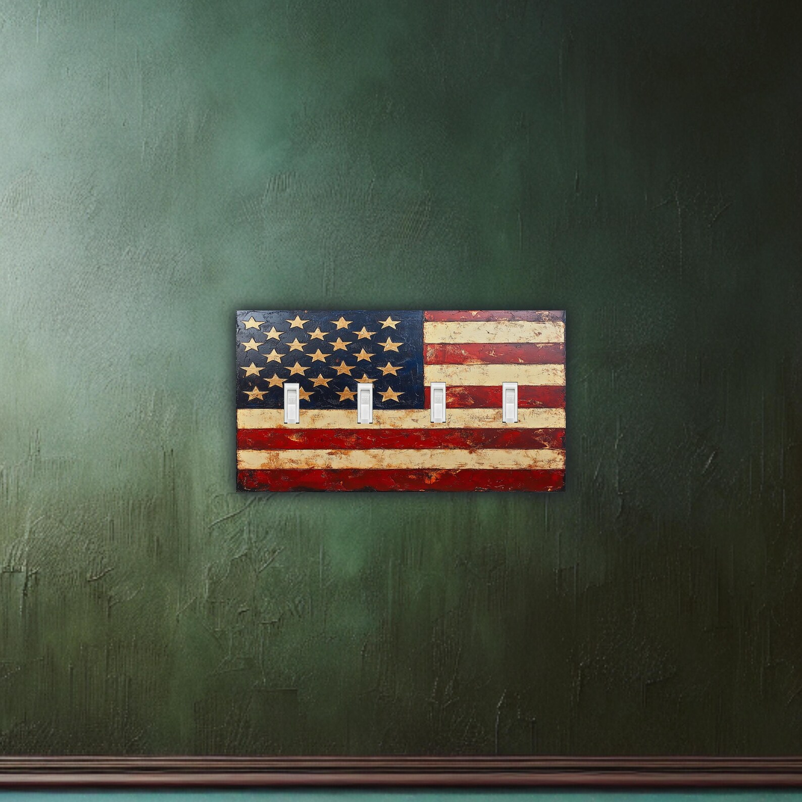 American Flag Proud and Strong, Land of the Brave and Free. Get You One ...