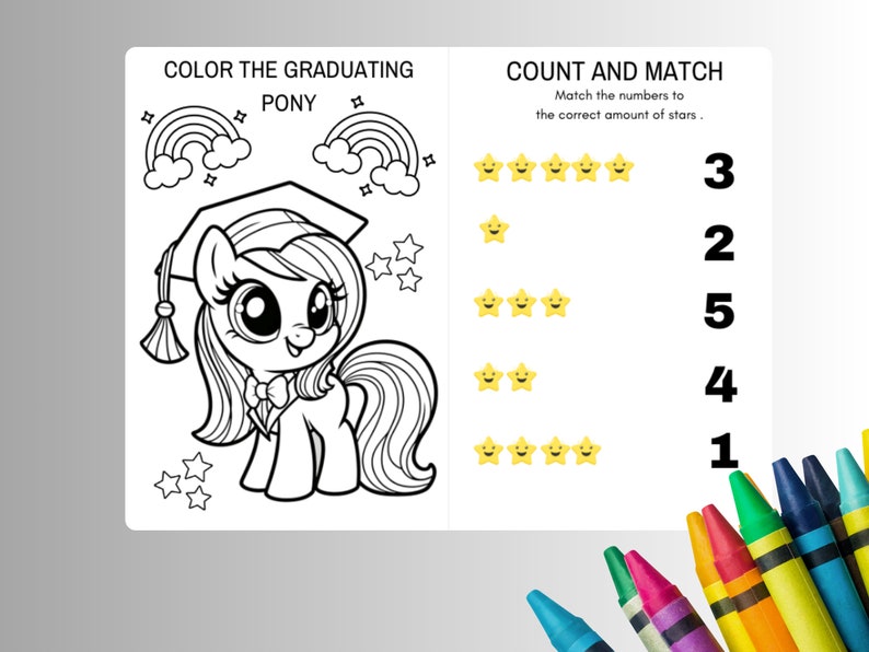 Happy Graduation Activity Coloring Booklet, Pdf Coloring Book, Coloring ...