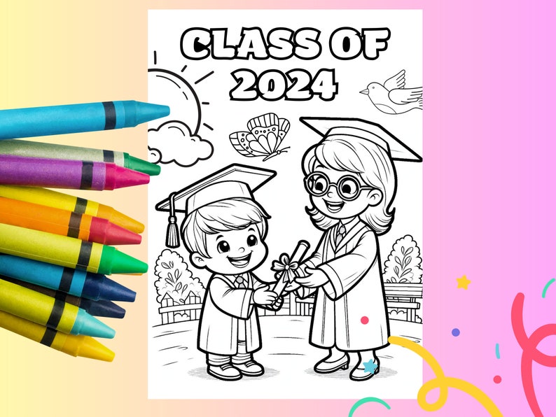 Graduation Coloring Pages, Graduation Coloring Sheets, Coloring Pages ...