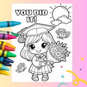 Graduation Coloring Pages, Graduation Coloring Sheets, Coloring Pages ...
