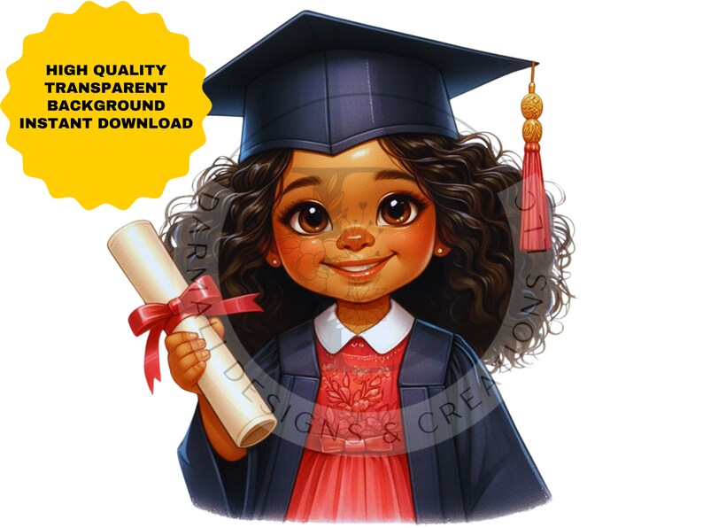 Graduation Kid Clipart, Preschool Png, Preschool Grad Clipart, Cap ...