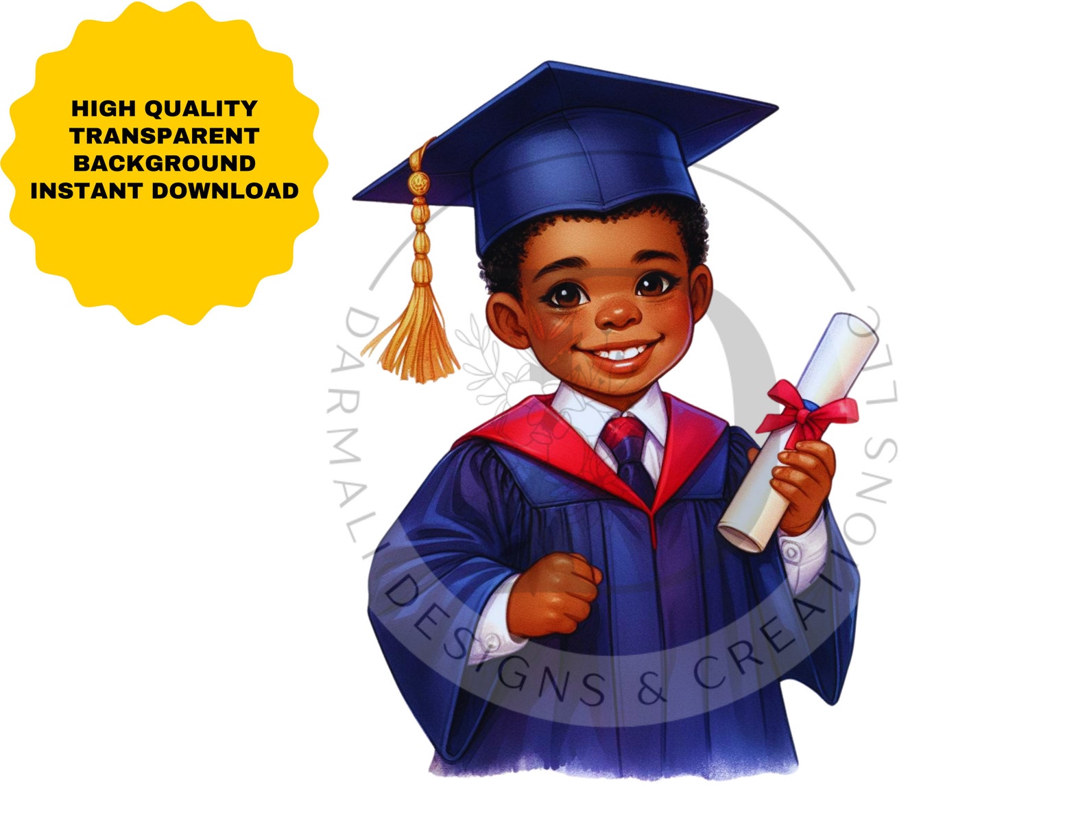 Graduation Kid Clipart, Preschool Png, Preschool Grad Clipart, Cap ...