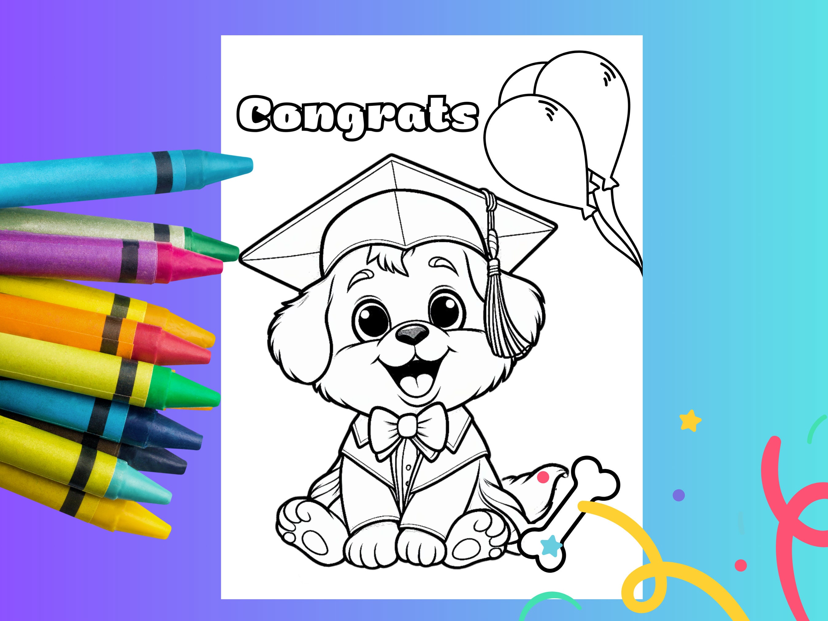 Graduation Coloring Pages, Graduation Coloring Sheets, Coloring Pages ...