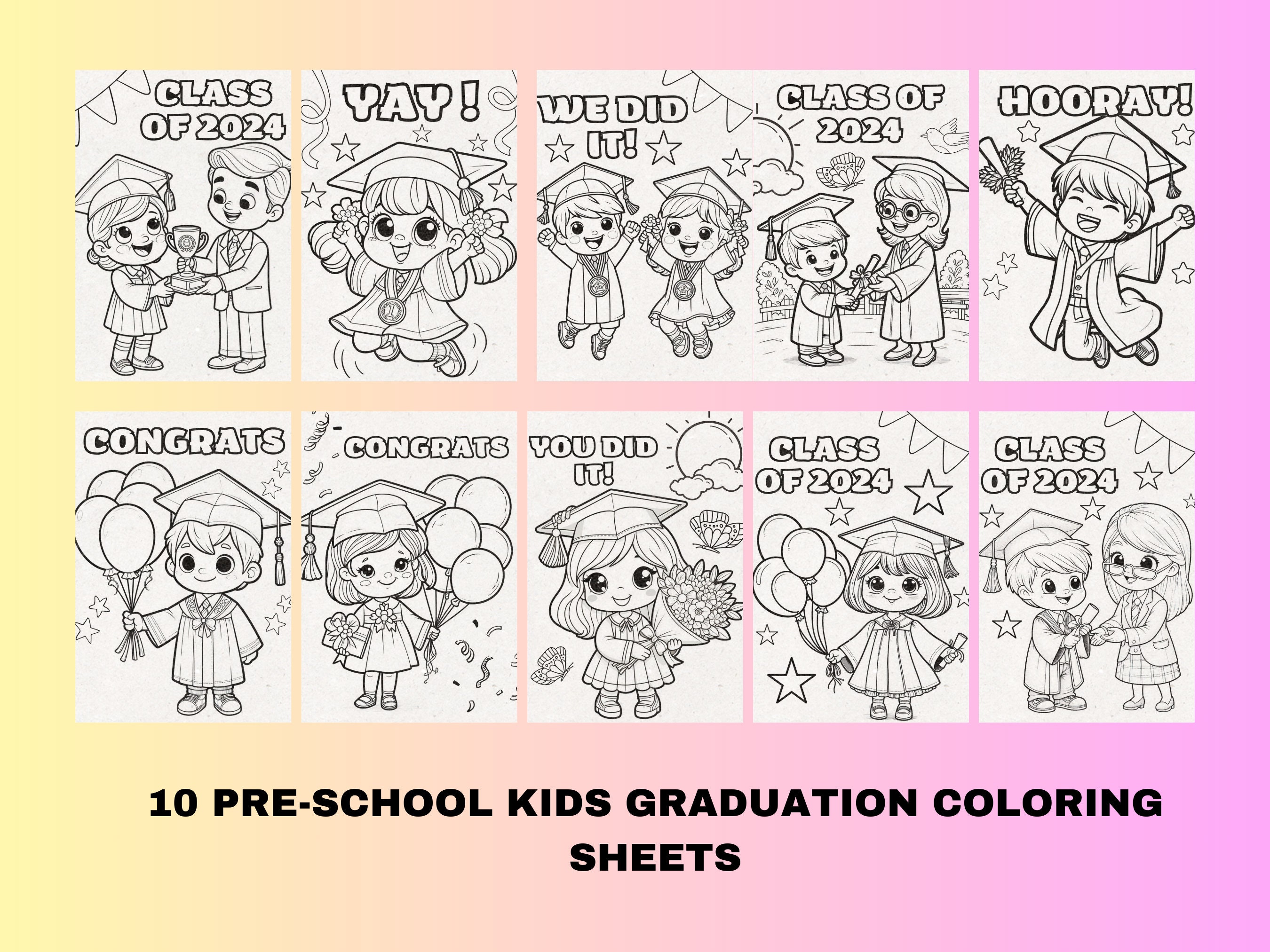 Graduation Coloring Pages, Graduation Coloring Sheets, Coloring Pages ...