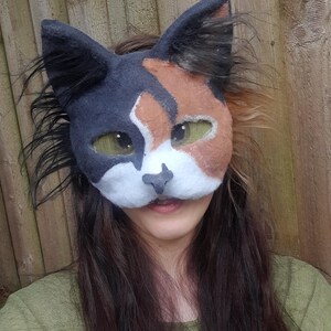 Custom Cat Mask // Therian Mask // Commissions Open - Etsy