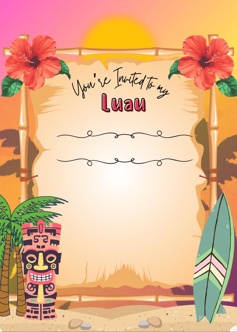 Fun Party Invitation - Etsy