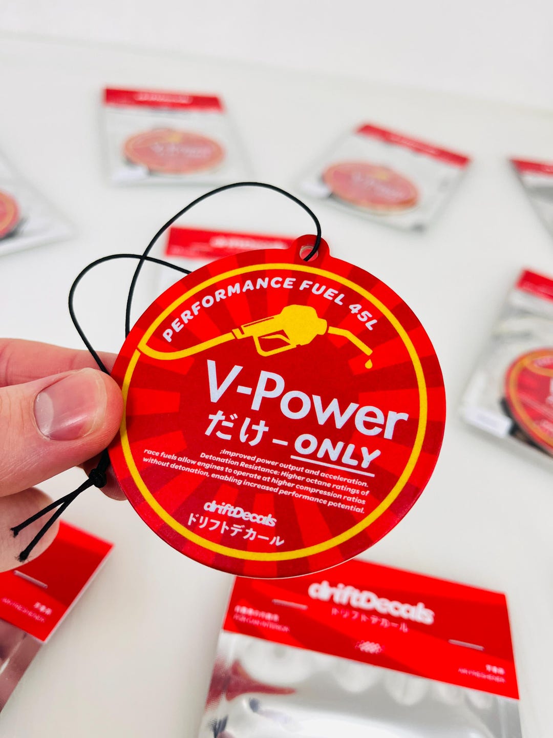 2025 V-power Fuel Only Air Freshener – JDM Inspired | High-performance ...