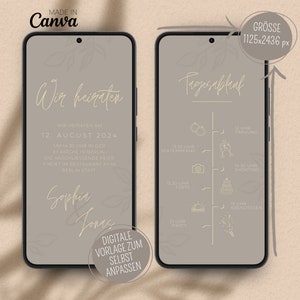 Digital Wedding Invitation Personalized Invitation Wedding Electronic ...