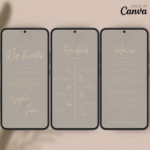 Digital Wedding Invitation Personalized Invitation Wedding Electronic ...