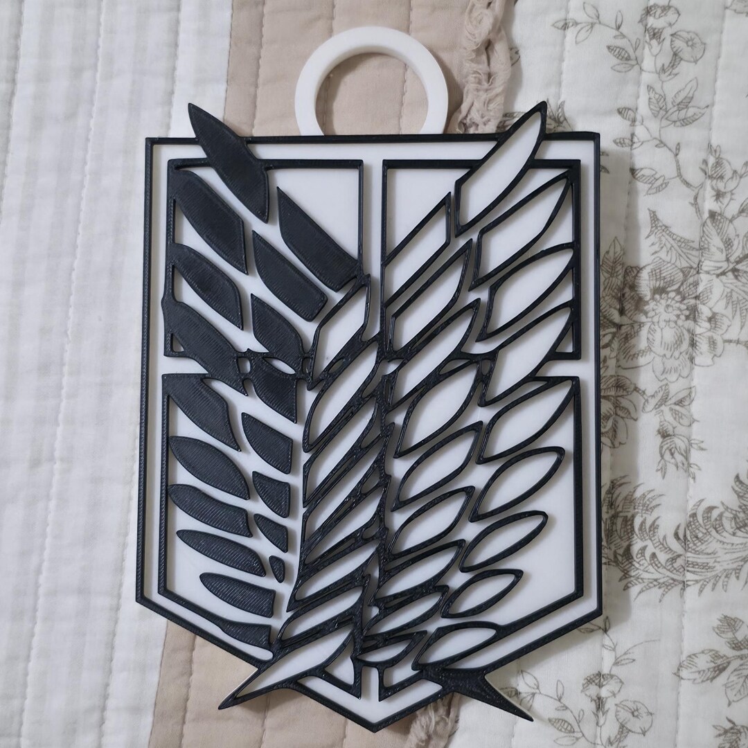 AOT Shield Wall Art - Etsy