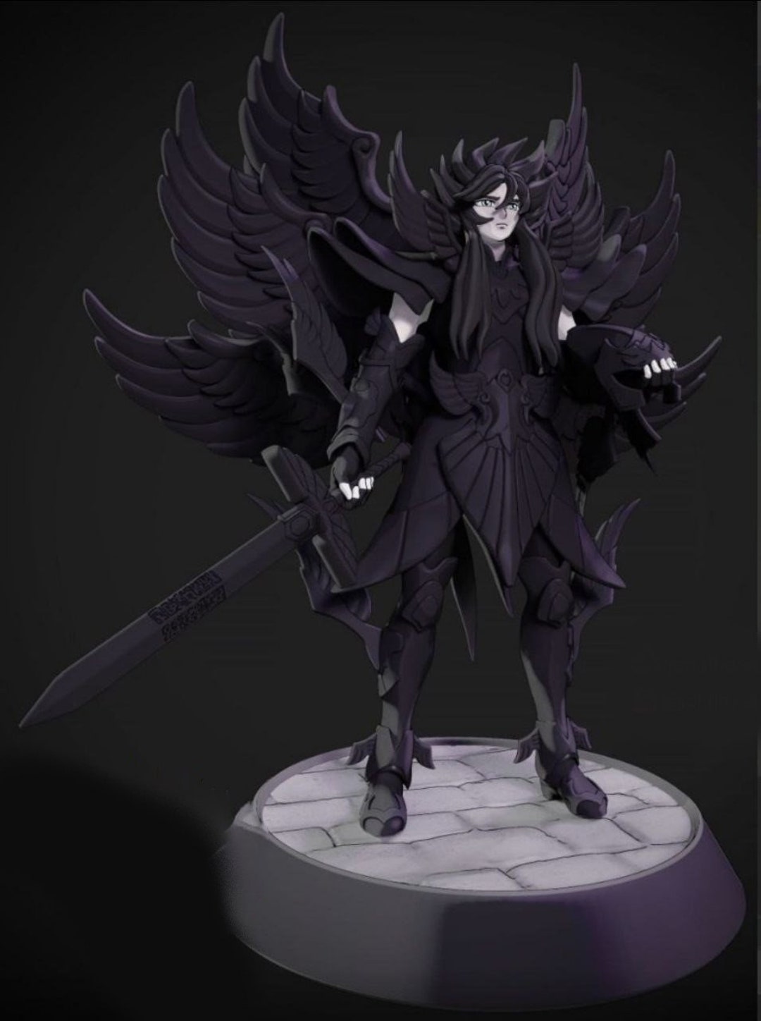 Hades Figure, Printing File, Digital File, STL, Stl File, Diorama, 3D ...